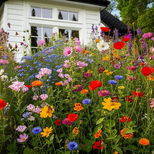 Hummingbird/Butterfly Wildflower Seed Mix – Vermont Wildflower Farm
